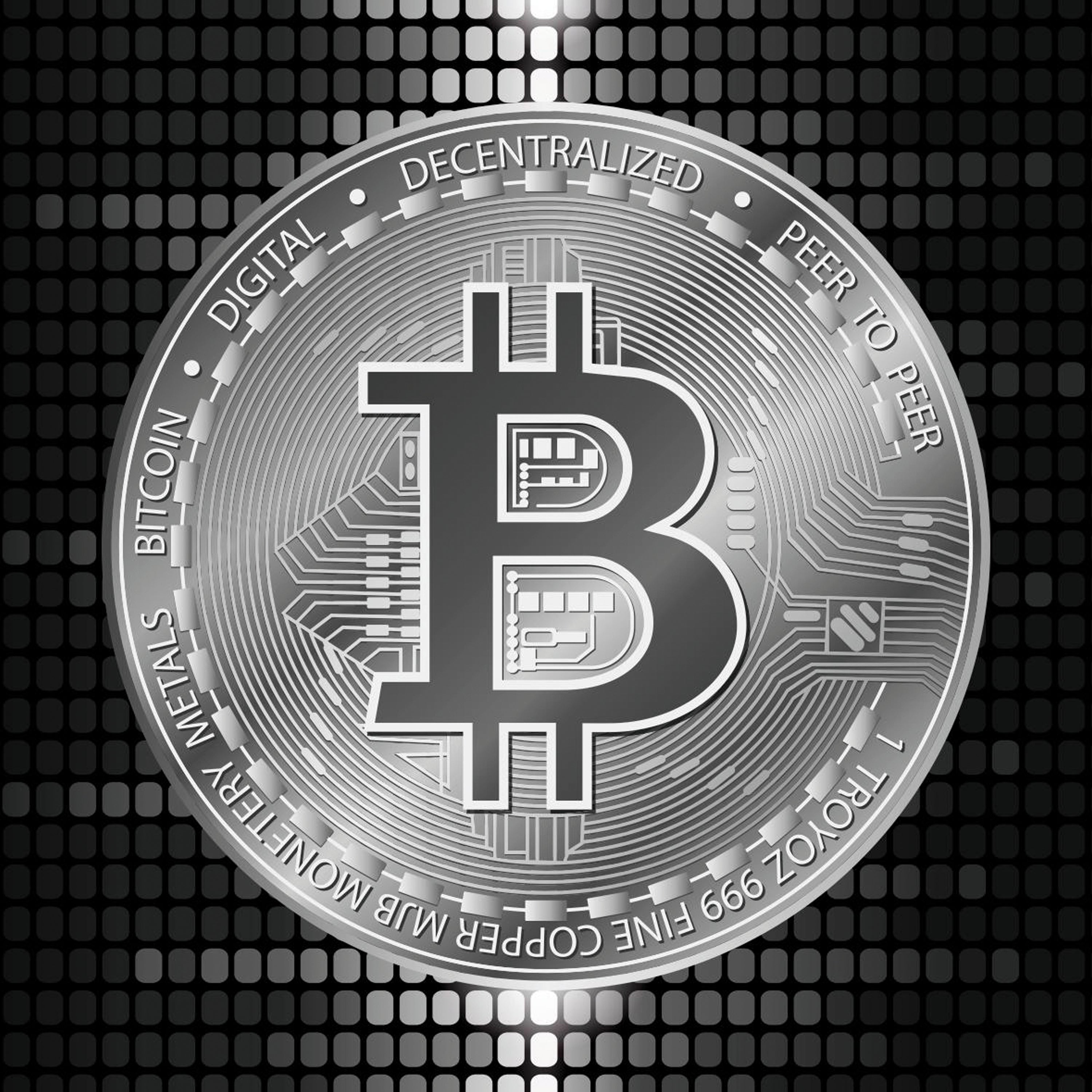 BIT SILVER glass picture – Moon Luxury